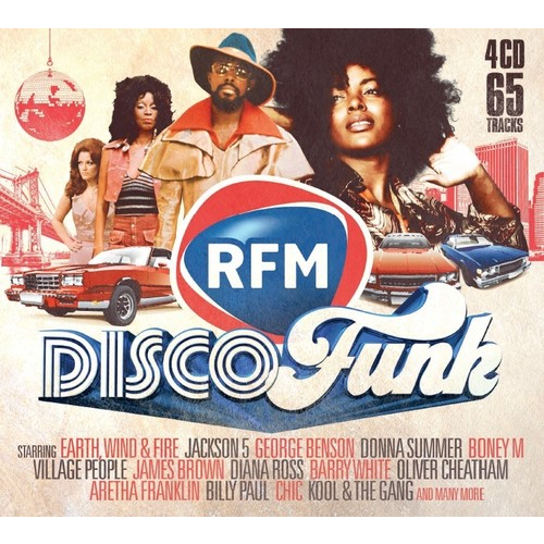 DISCO FUNK - RFM DISCO FUNK - 4CD BOX SET